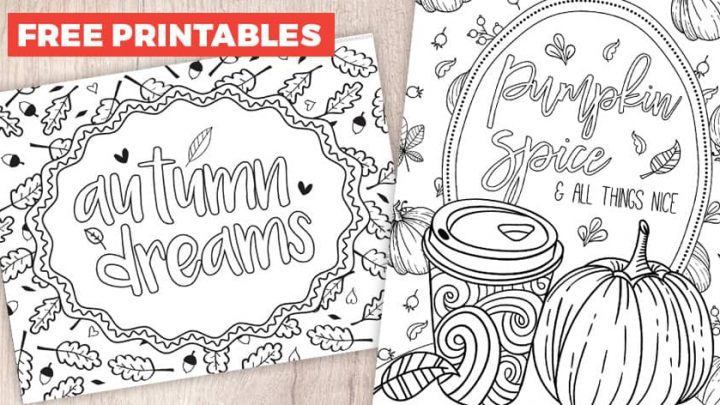 Halloween Pumpkin Coloring Pages for Fall Autumn 2022